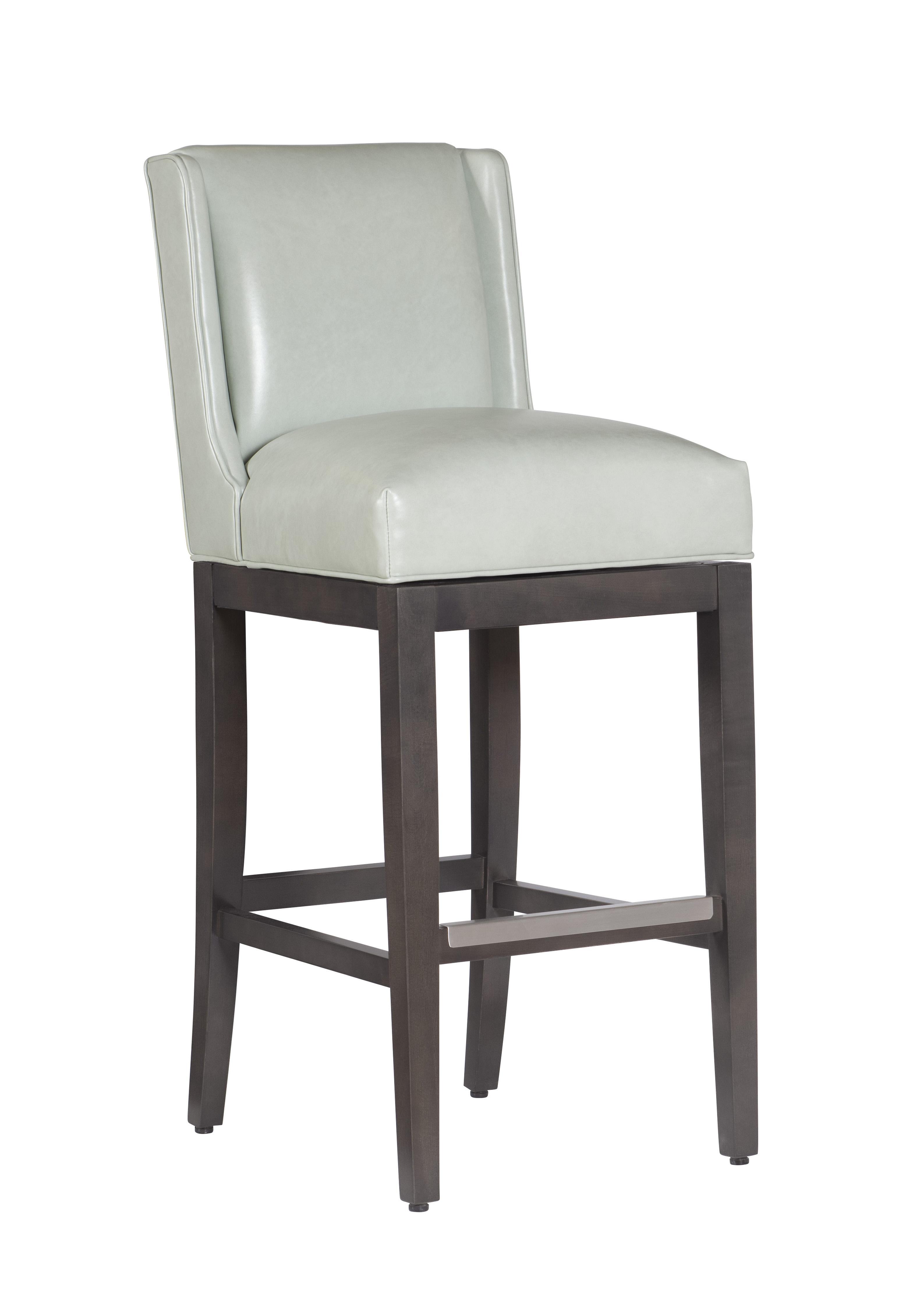 Layton Swivel Bar Stool w/ Traditional Base - Designmaster Furniture