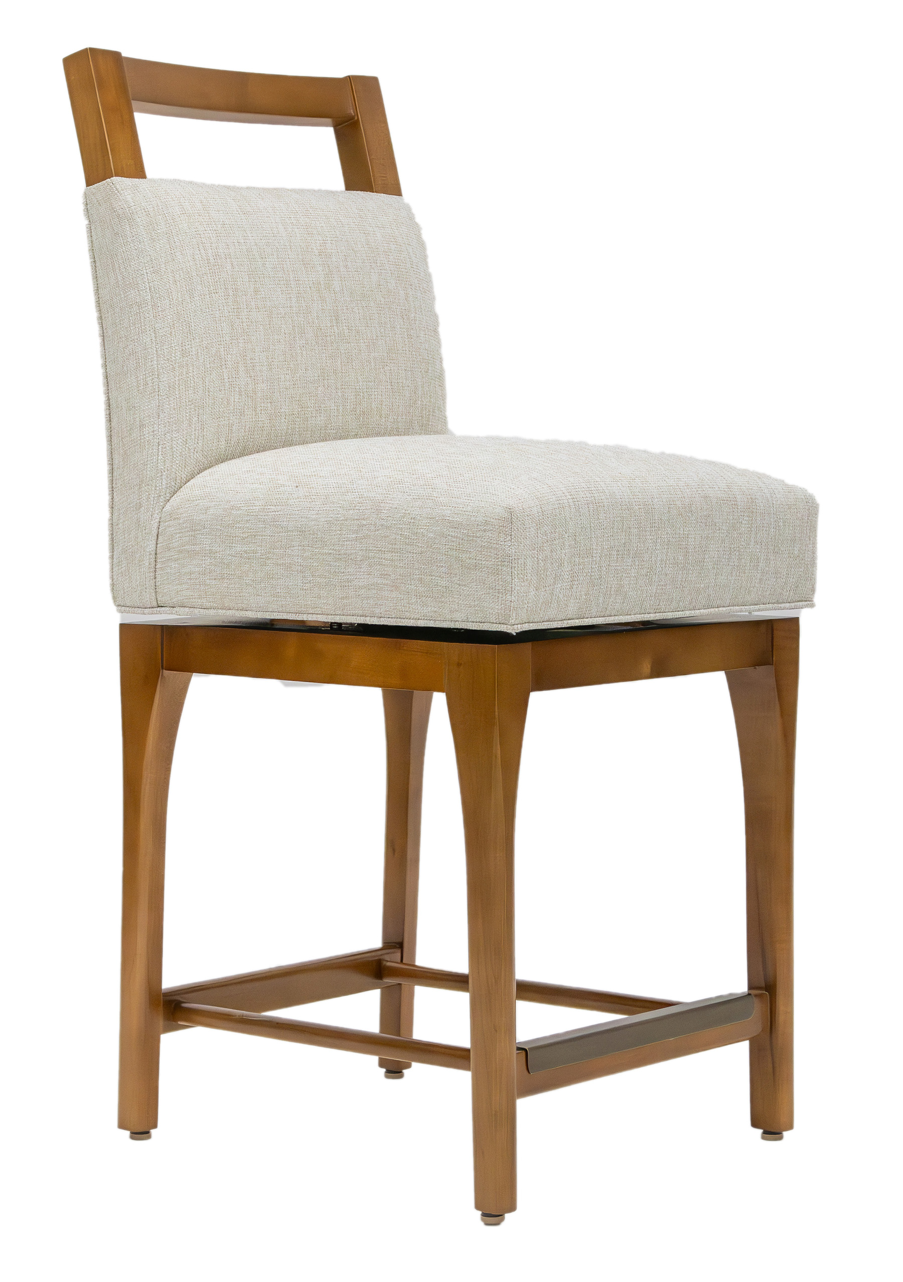 Claremont Swivel Counter Stool w/ Transitional Base - Designmaster ...
