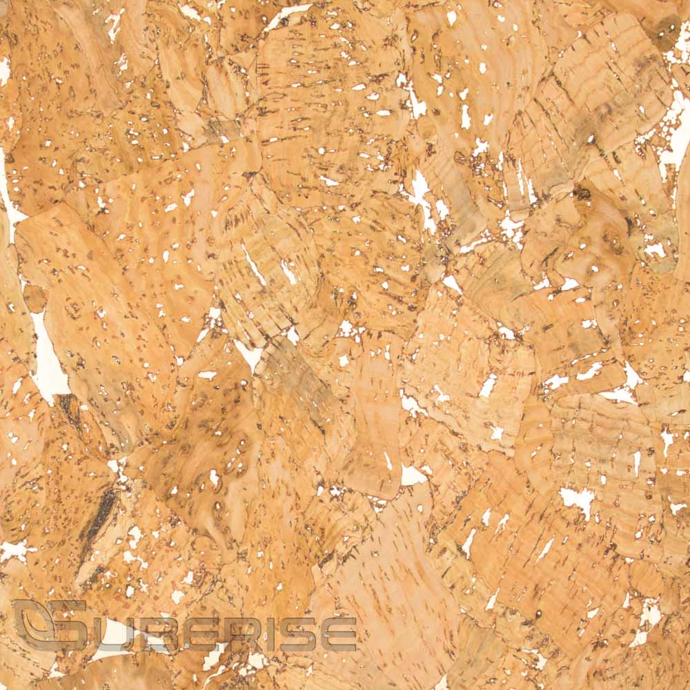 Cork - Glossy Marble Natural w/ Gold - Designmaster Furniture